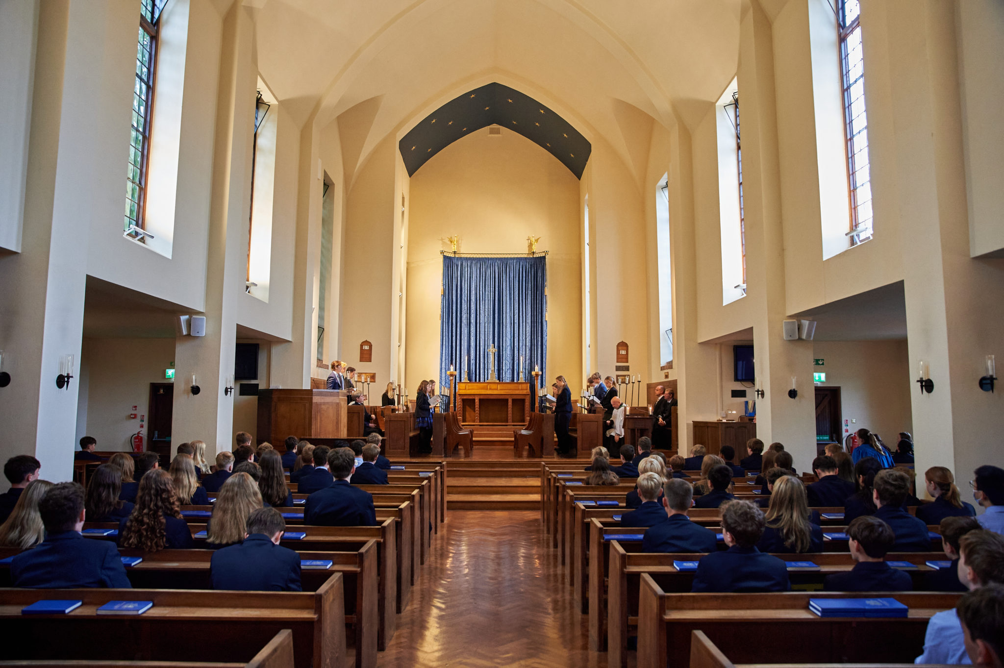 1929-01-01: The Chapel opens - Sutton Valence School